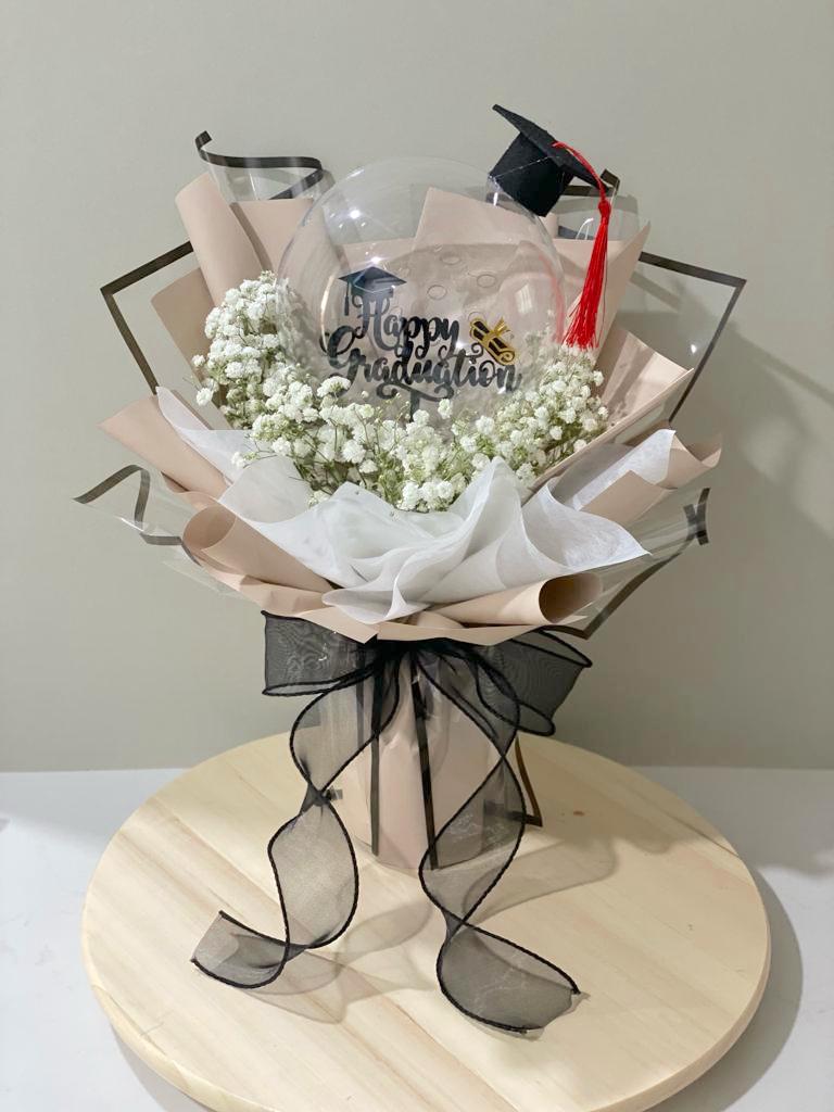 Graduation Money Bouquet - Crystal Ball – www.wgifts.sg
