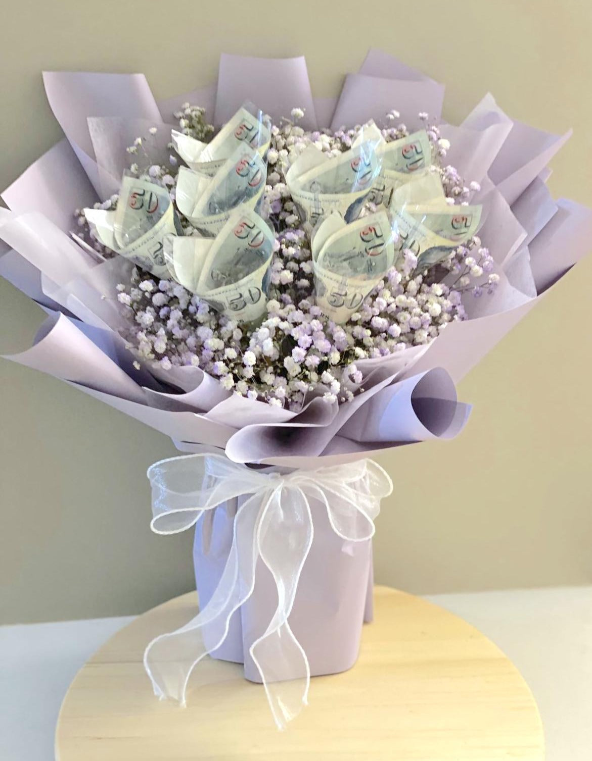 Money Bouquet - My Queen (8-12pcs) – www.wgifts.sg